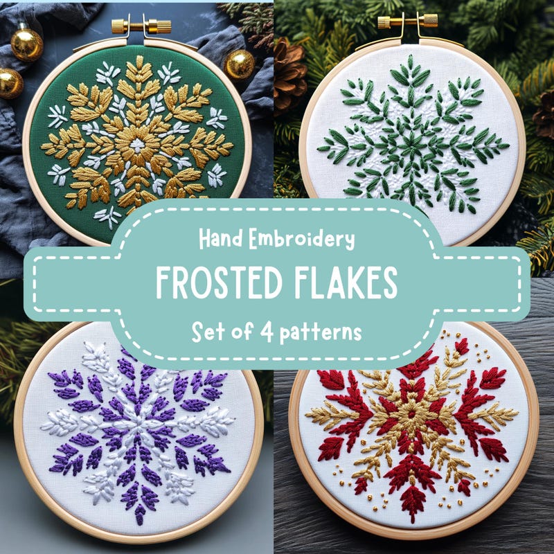 Hand Embroidery Designs - Etsy