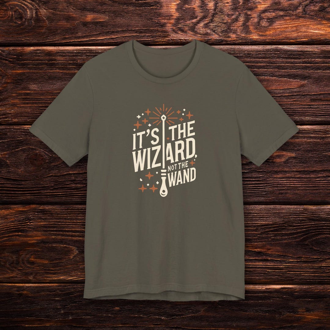 It's the Wizard, Not the Wand Great Gift for Fiction Lovers and Book ...