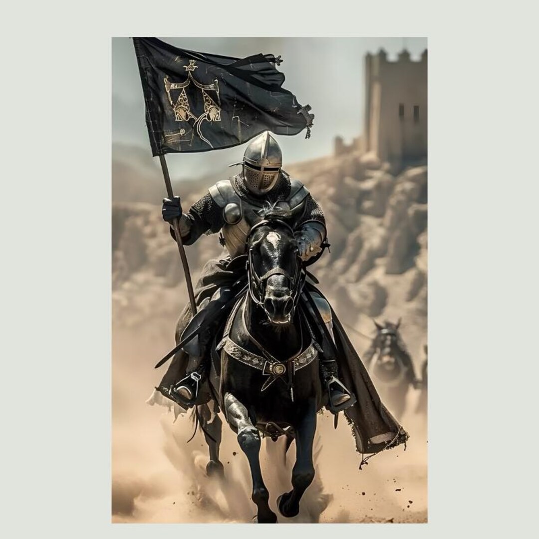 Medieval Knight Metal Plaque, Wall Decoration 20x30 Cm - Etsy