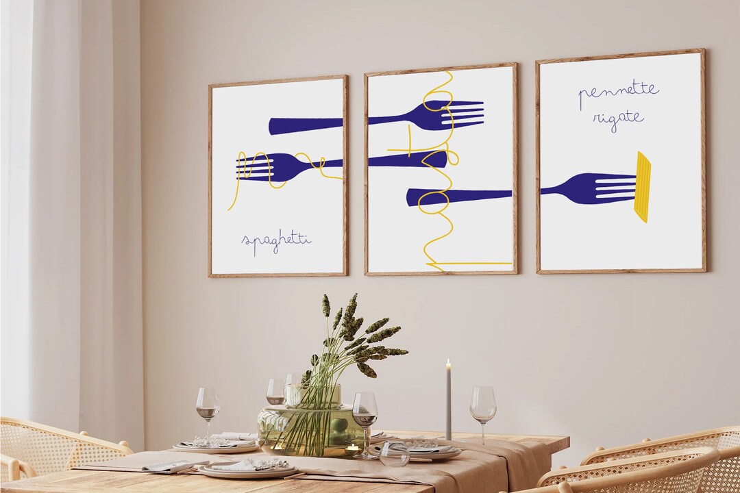 Italian Wall Art / Set of 3 Printables / Italian Gifts / Trendy Italian ...