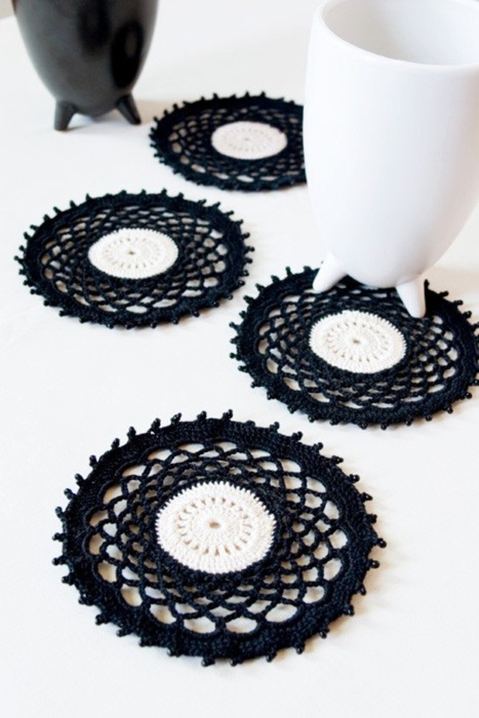 Crochet Pui Coasters - Etsy