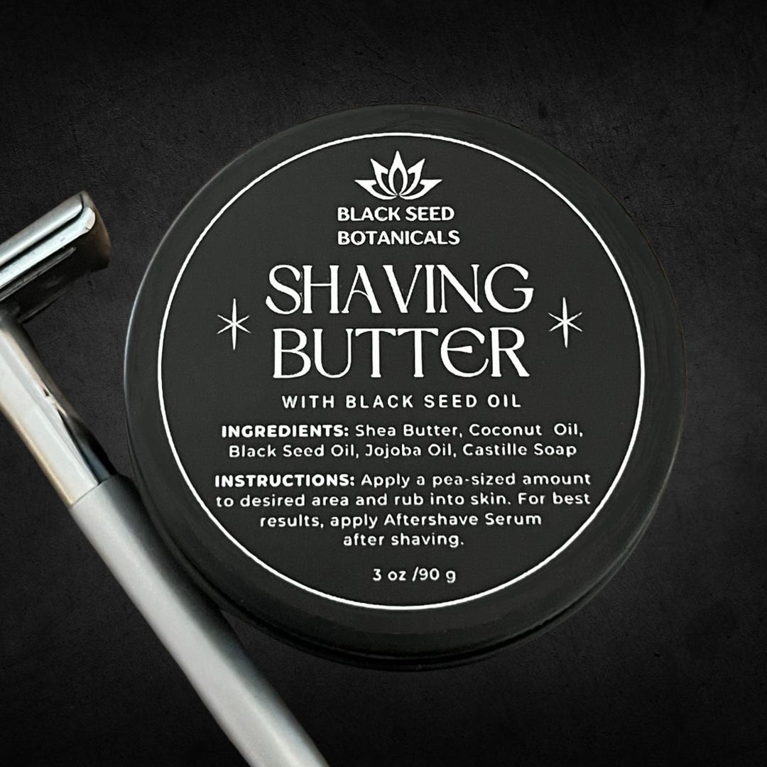 Shaving Butter With Black Seed Oil - Etsy