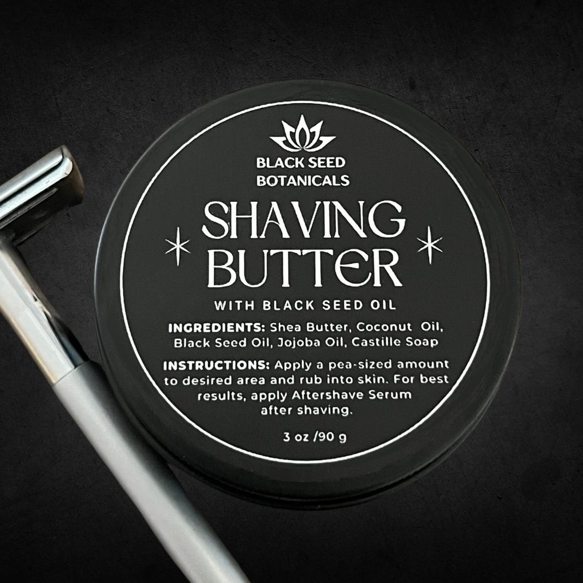 Shaving Butter With Black Seed Oil - Etsy