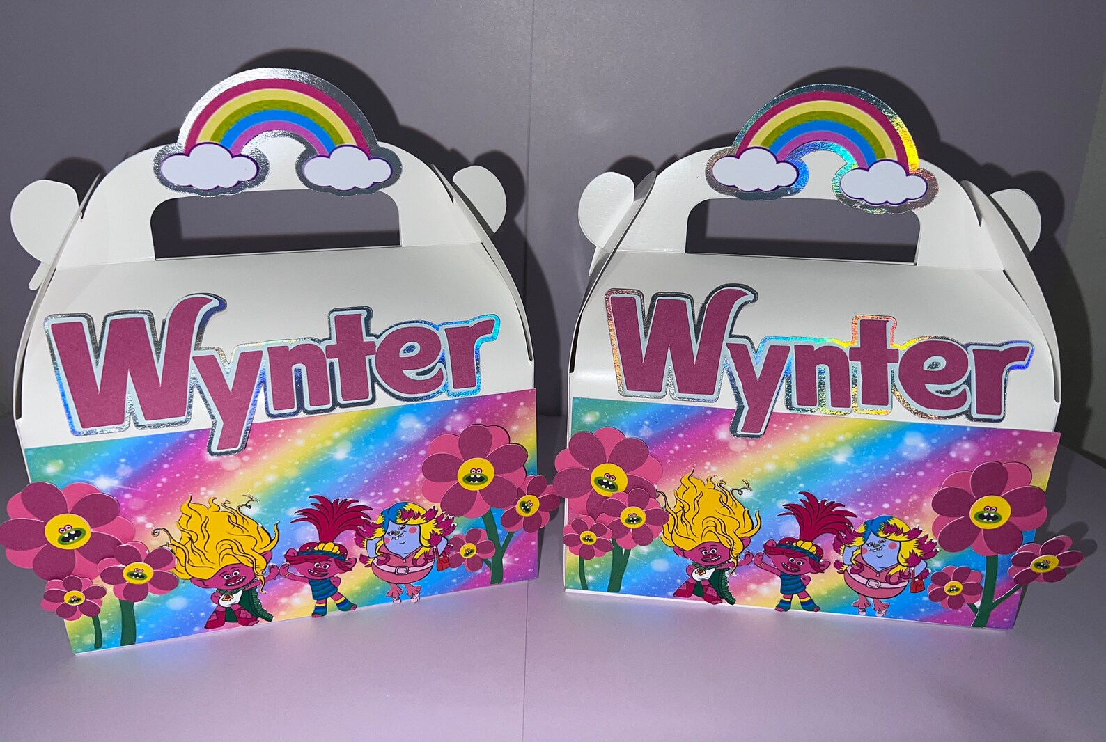 Trolls / Poppy and Friends Favor Box - Etsy