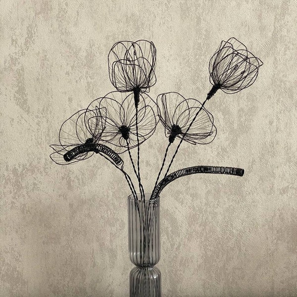 Wire Flower - Etsy