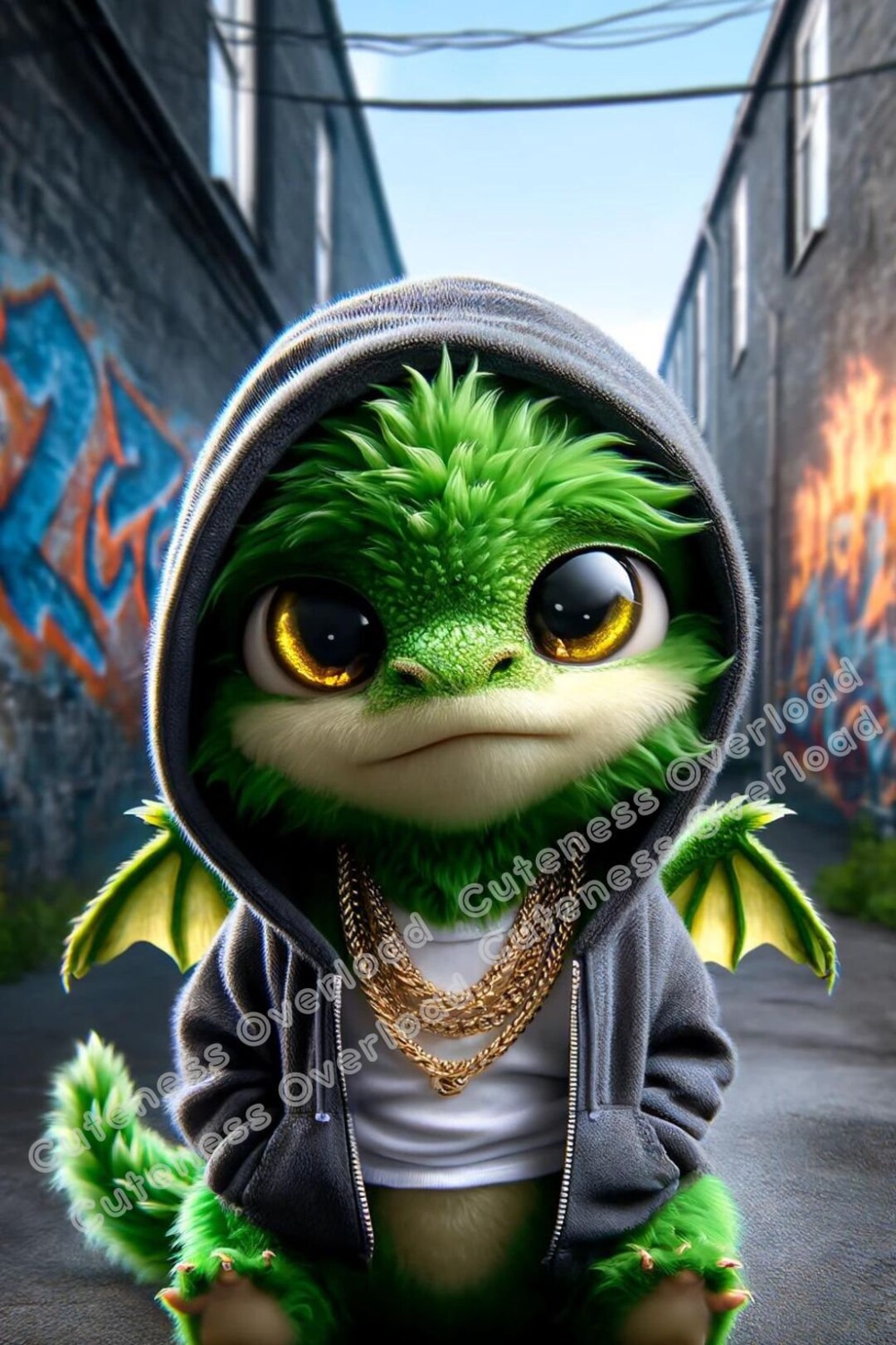 Adorable Baby Gangster Animal Clip Art Bundle Instant Download Tiger ...