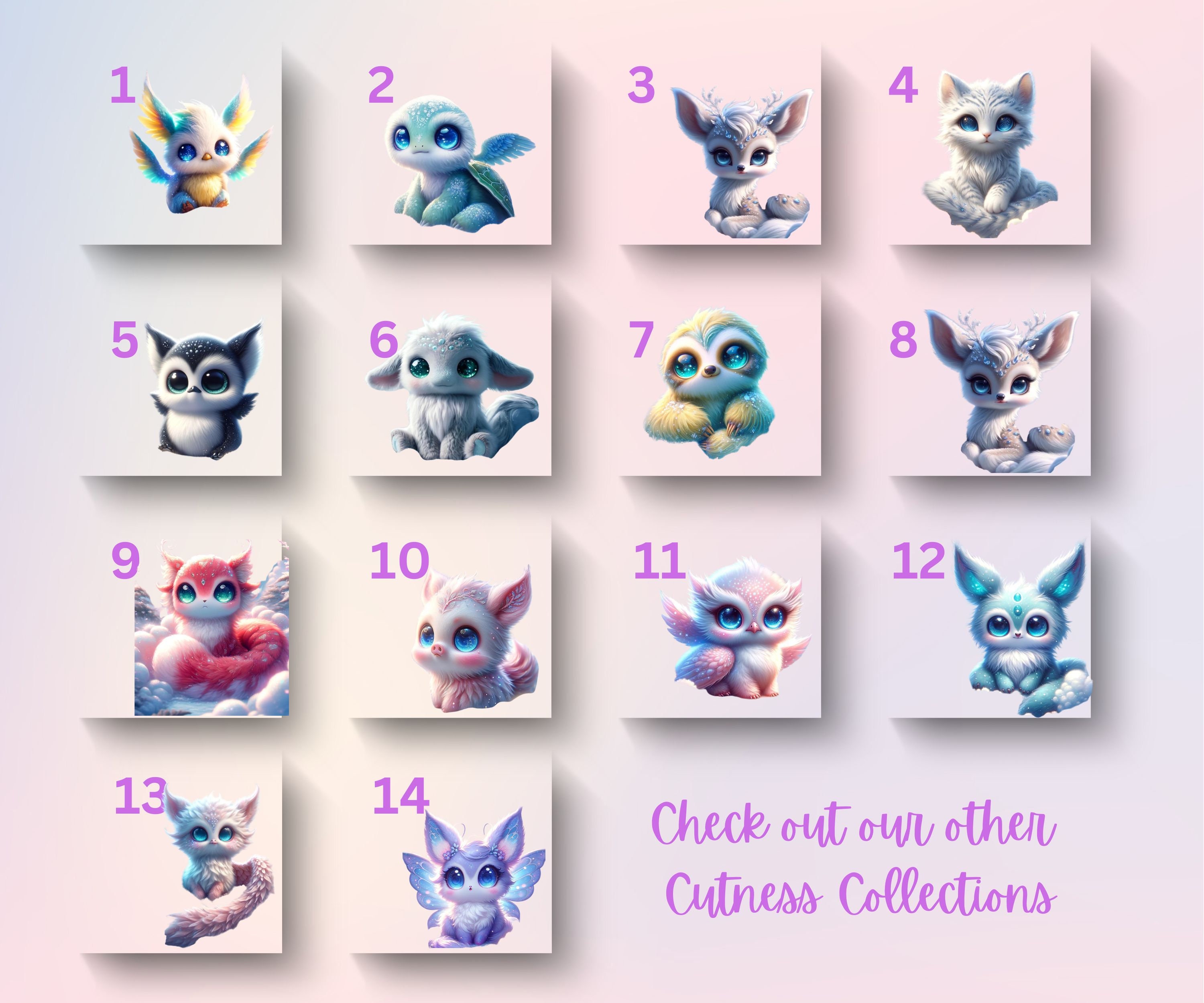 Cute Mythical Creature Clipart Bundle Instant Download PNG & JPEG Cute ... Cute Mythical Creature Clipart Bundle Instant Download PNG & JPEG Cute ...