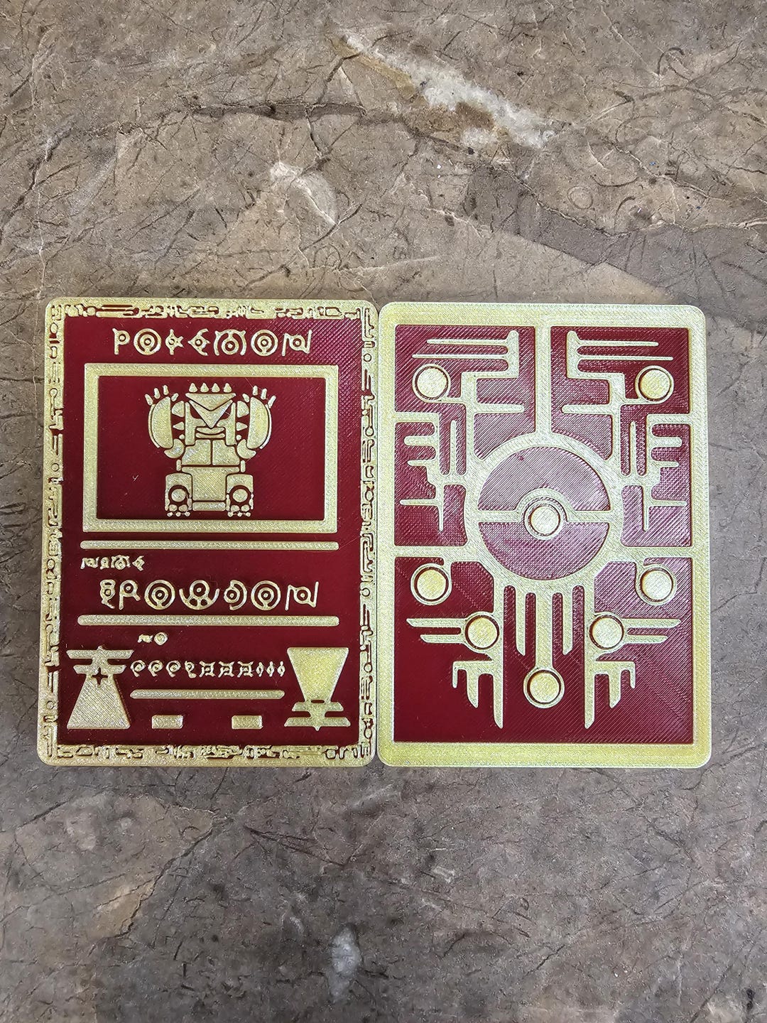 Ancient Pokemon Groudon Card 3D Print - Etsy