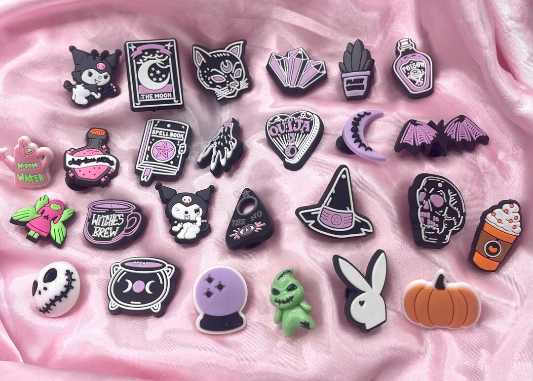 Halloween Croc Charms Horror Croc Charm Bundle Witch Croc Charms Shoe ...
