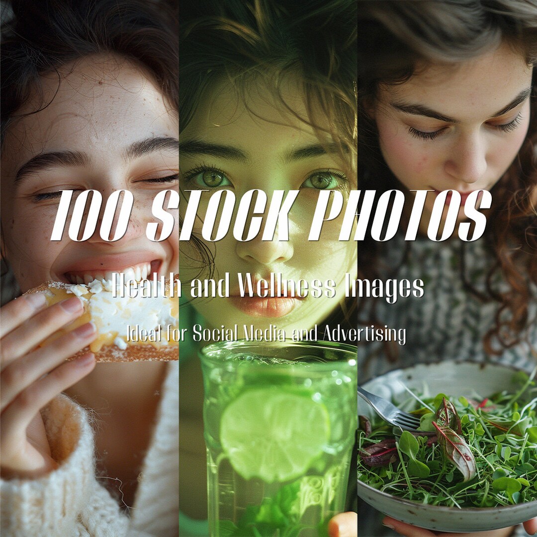 100 Stock Photos - Professional Health and Wellness Images for Social ...