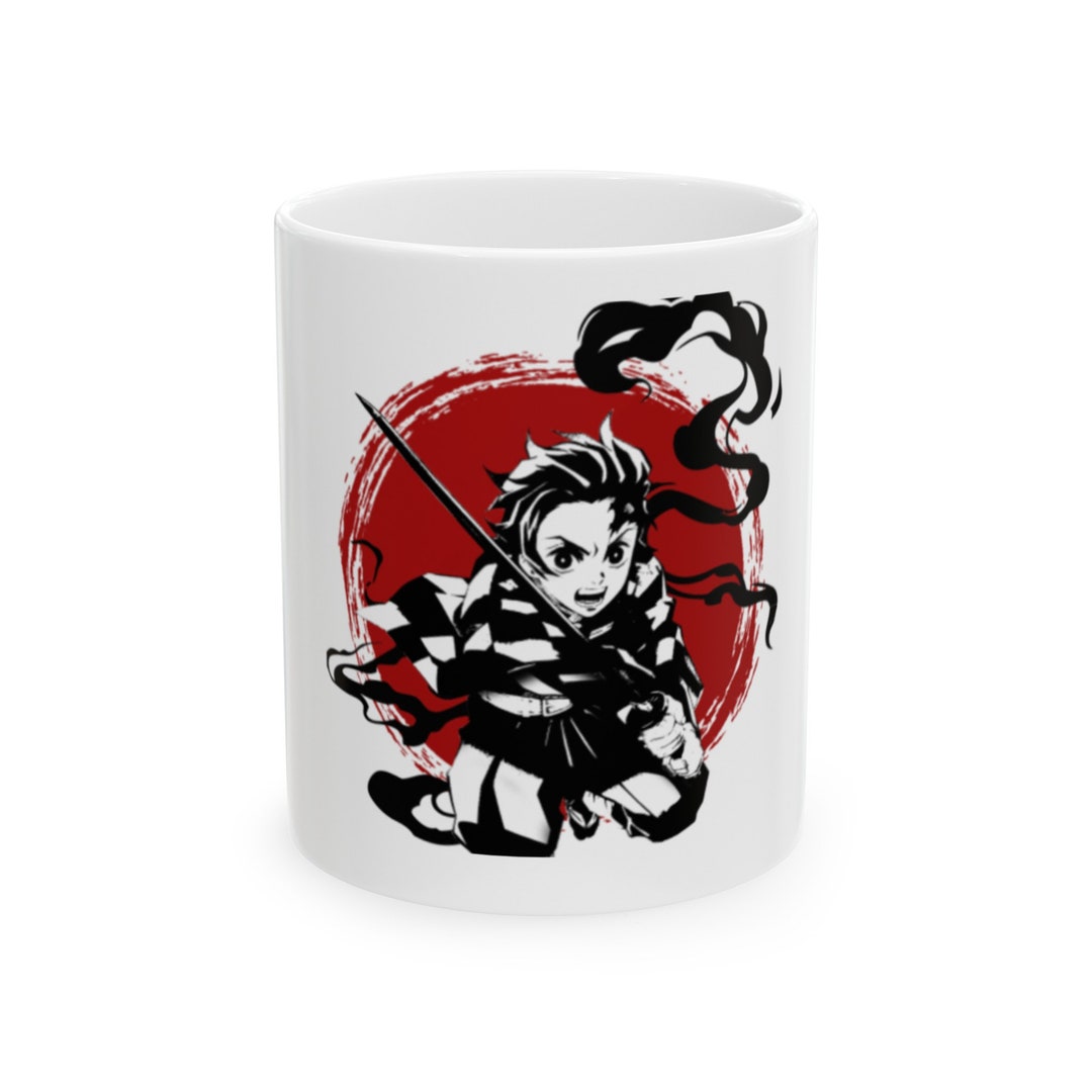 Demon Slayer Coffee Mug - Etsy