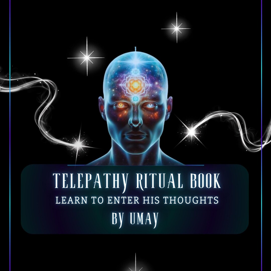 Telepathy Ritual Book, Spiritual Guide, Mind Reading, Thought Reading ...