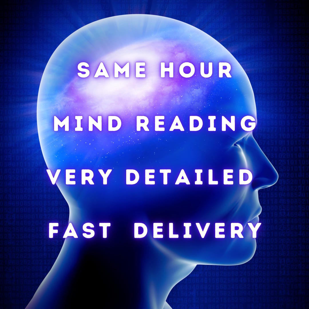 SAME HOUR, Mind Reading, Thought Reading, Telepathy Reading, Love ...