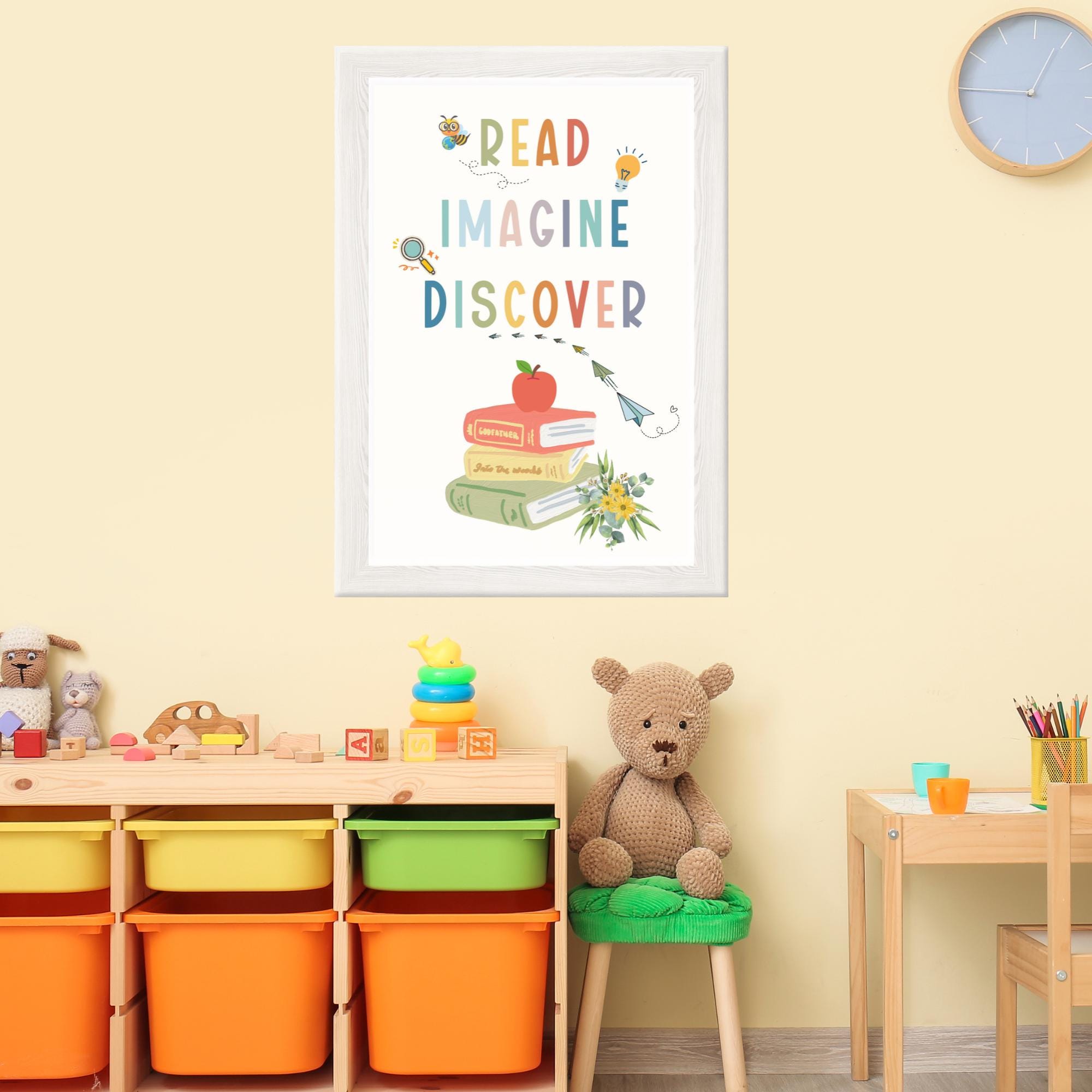 Reading Poster, Reading Poster for Homeschool, Homeschool Decoration ...