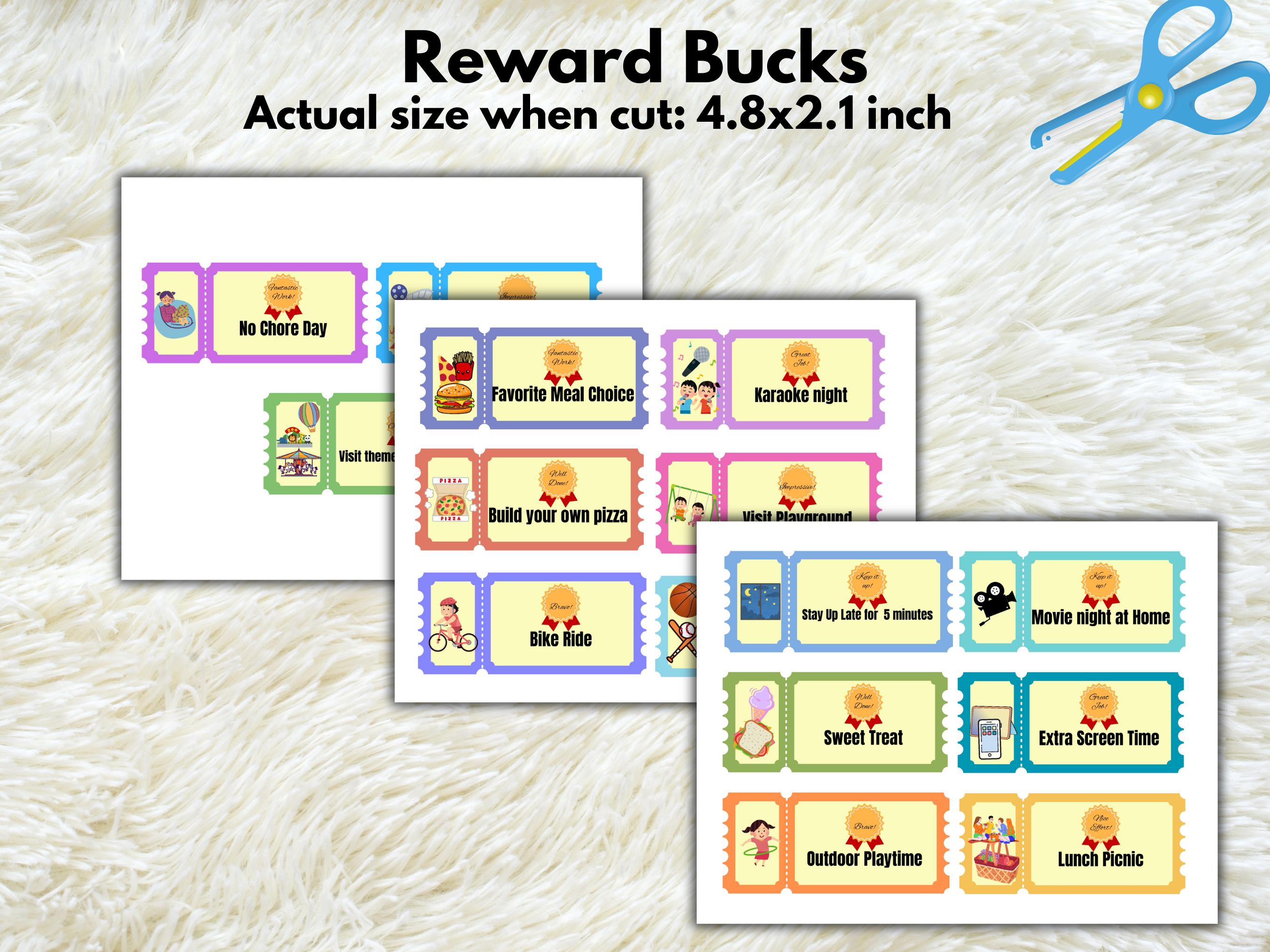 Behavior Reward Chart, Good Behavior Chart for Kids, Behavior Tracker ...