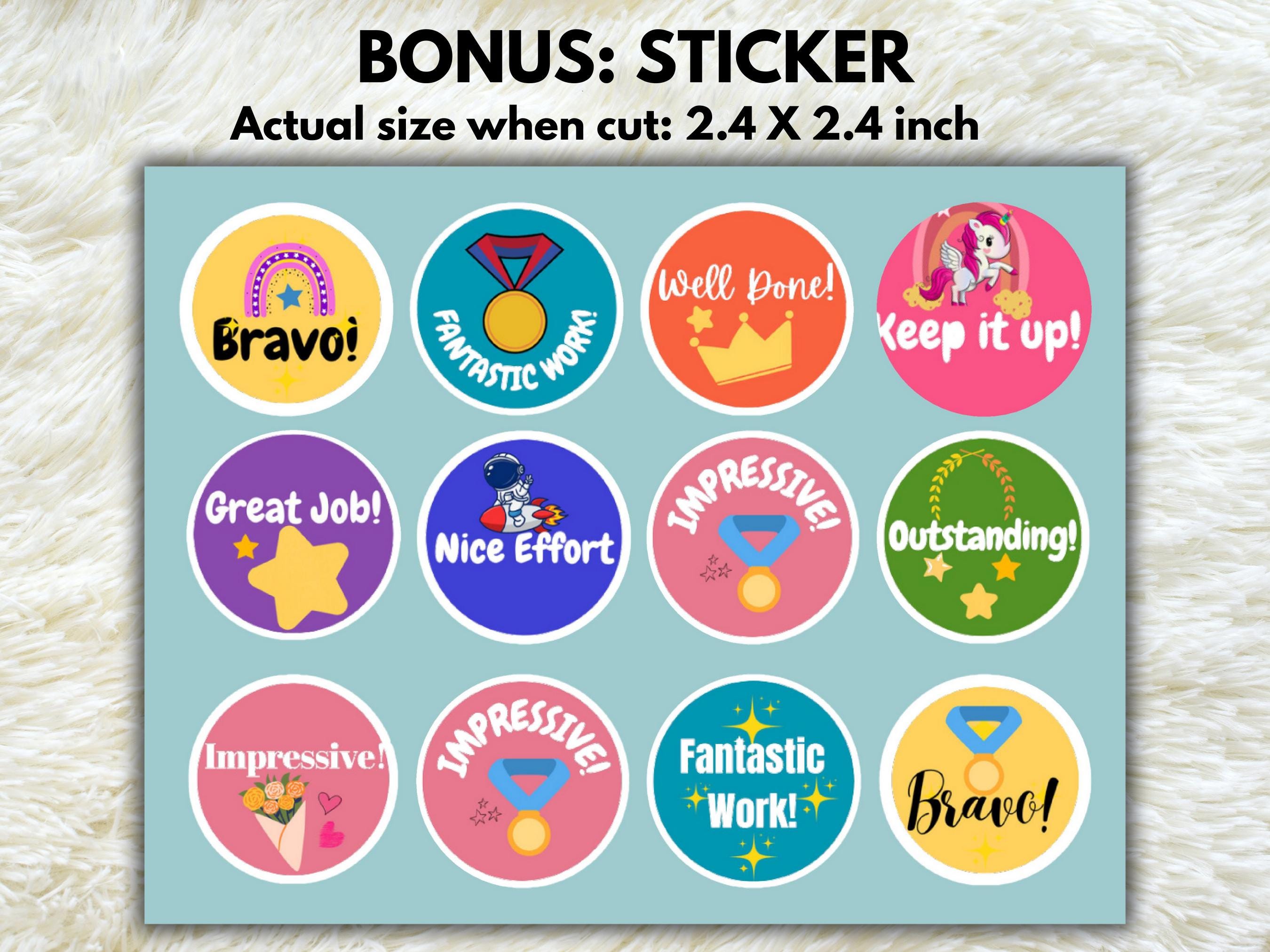 Behavior Reward Chart, Good Behavior Chart for Kids, Behavior Tracker ...