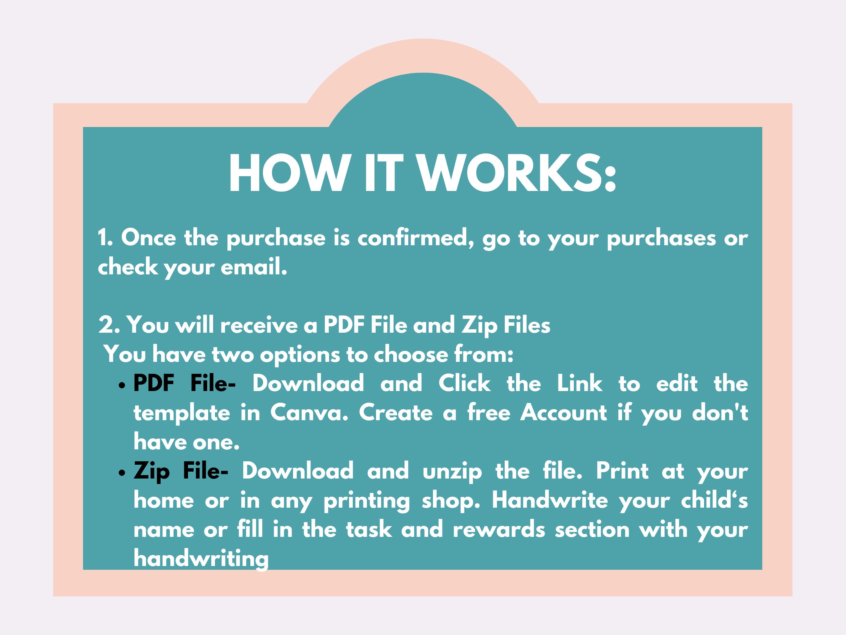 Kids Task Chart Task Chart Chore Chart Printable Editable Chore Chart ...