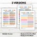 Editable Family House Rules Chart, Family Household Rules Chart, Family ...