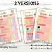 Editable School Checklist for Kids, Before After School Schedule, Daily ...
