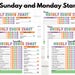 Editable Weekly Chore Chart for Kids, Kids Chore Tracker, Kids Daily ...