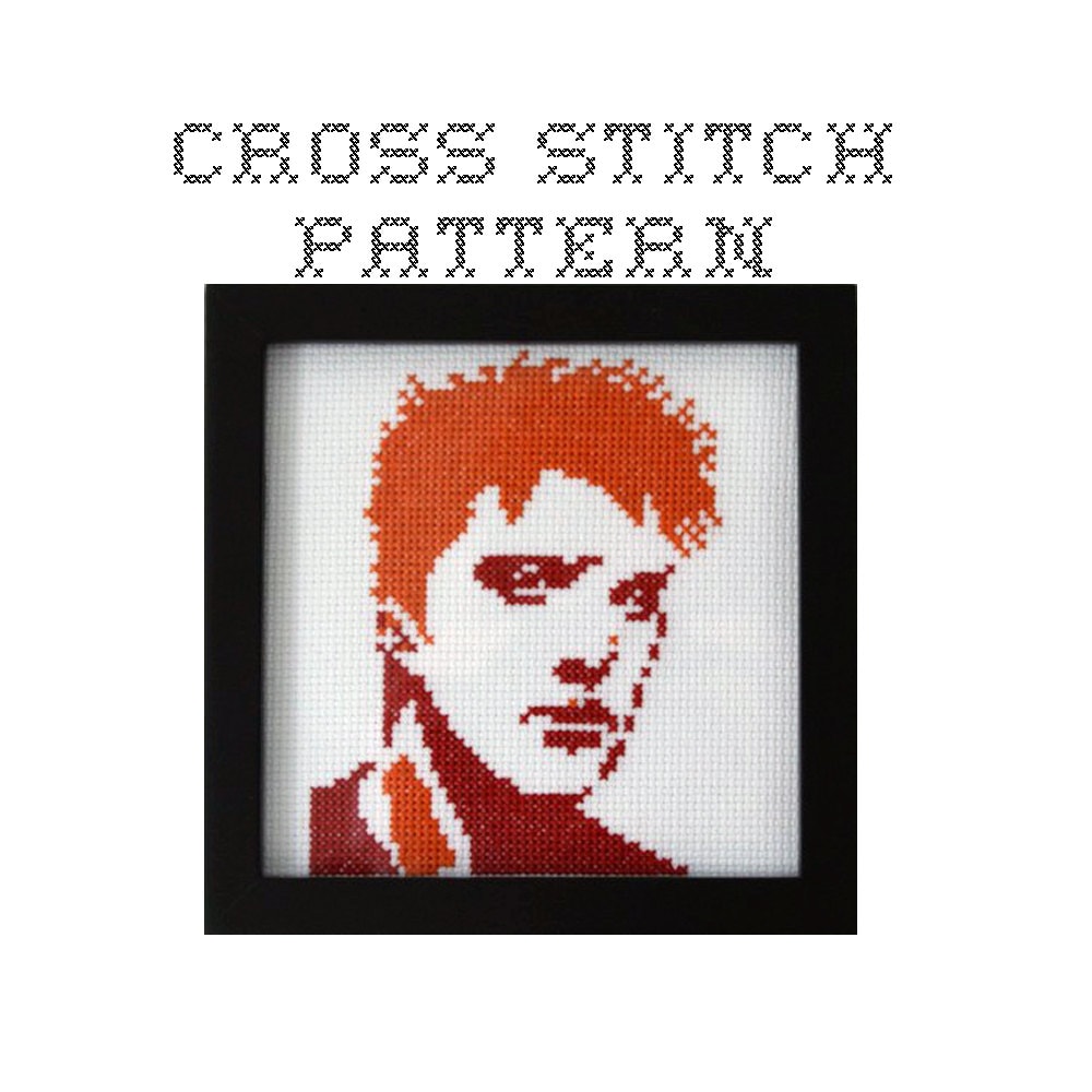 Josh Homme .pdf Original Cross Stitch Pattern Instant | Etsy