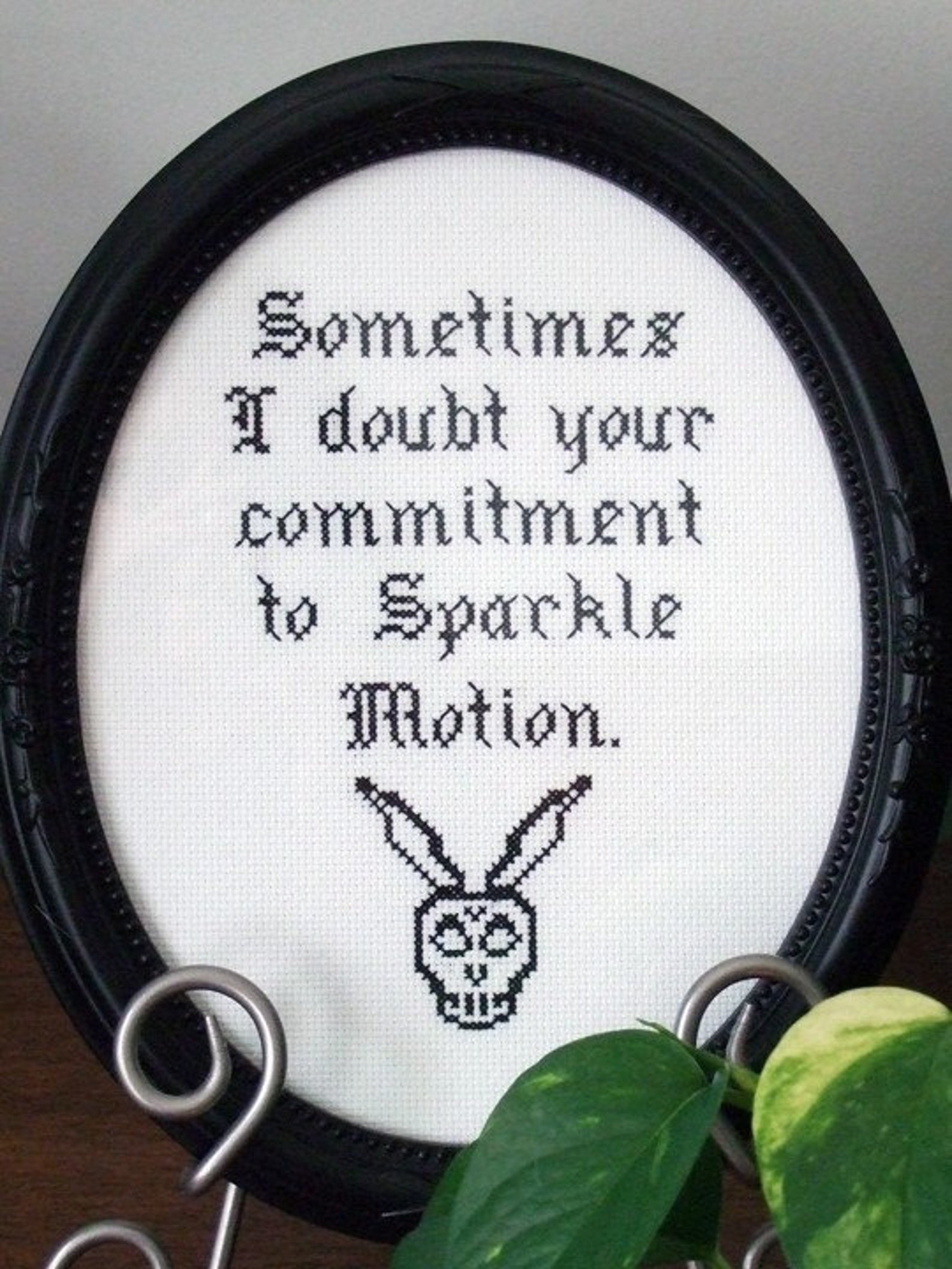 DIY Sparkle Motion .pdf Original Cross Stitch Pattern - Etsy