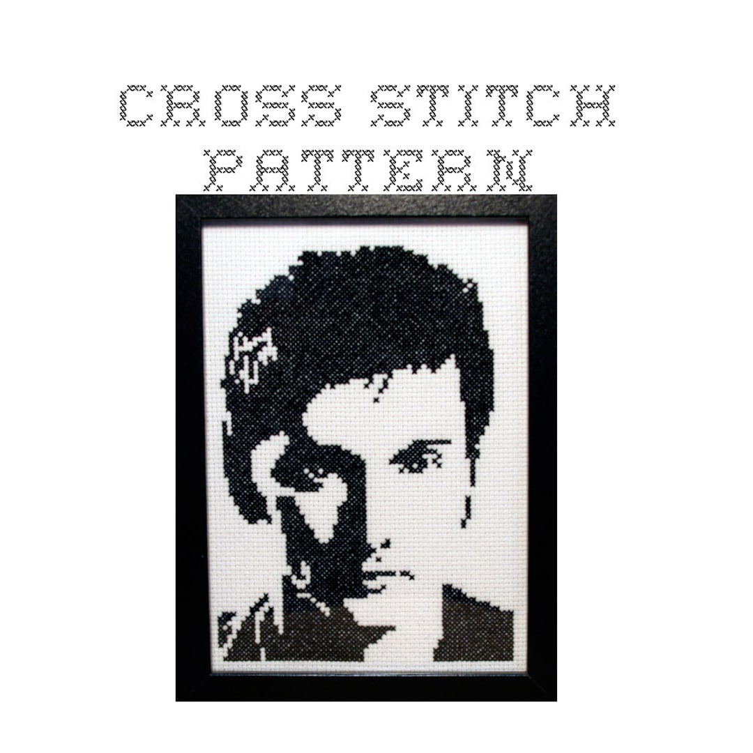 DIY the Tenth Doctor - Dr Who - .pdf Original Cross Stitch Pattern ...