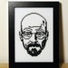 DIY Walter White Breaking Bad .pdf Original Cross Stitch Pattern ...