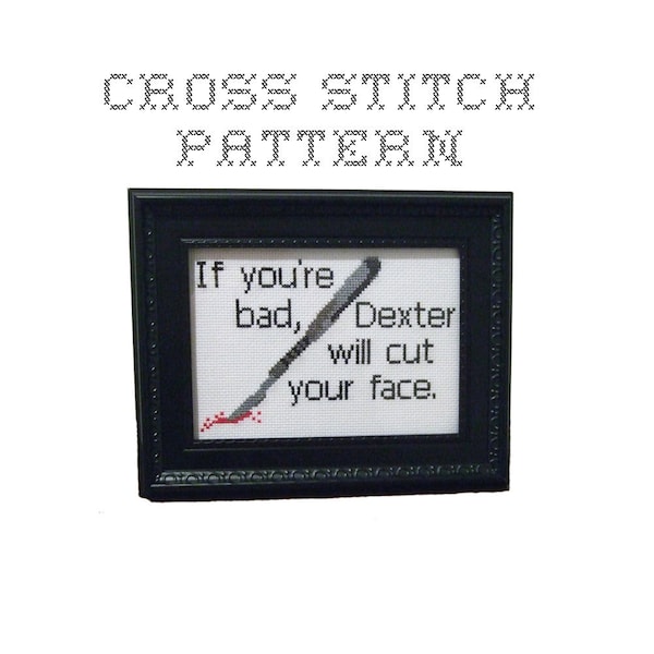 Serial Killer Cross Stitch - Etsy