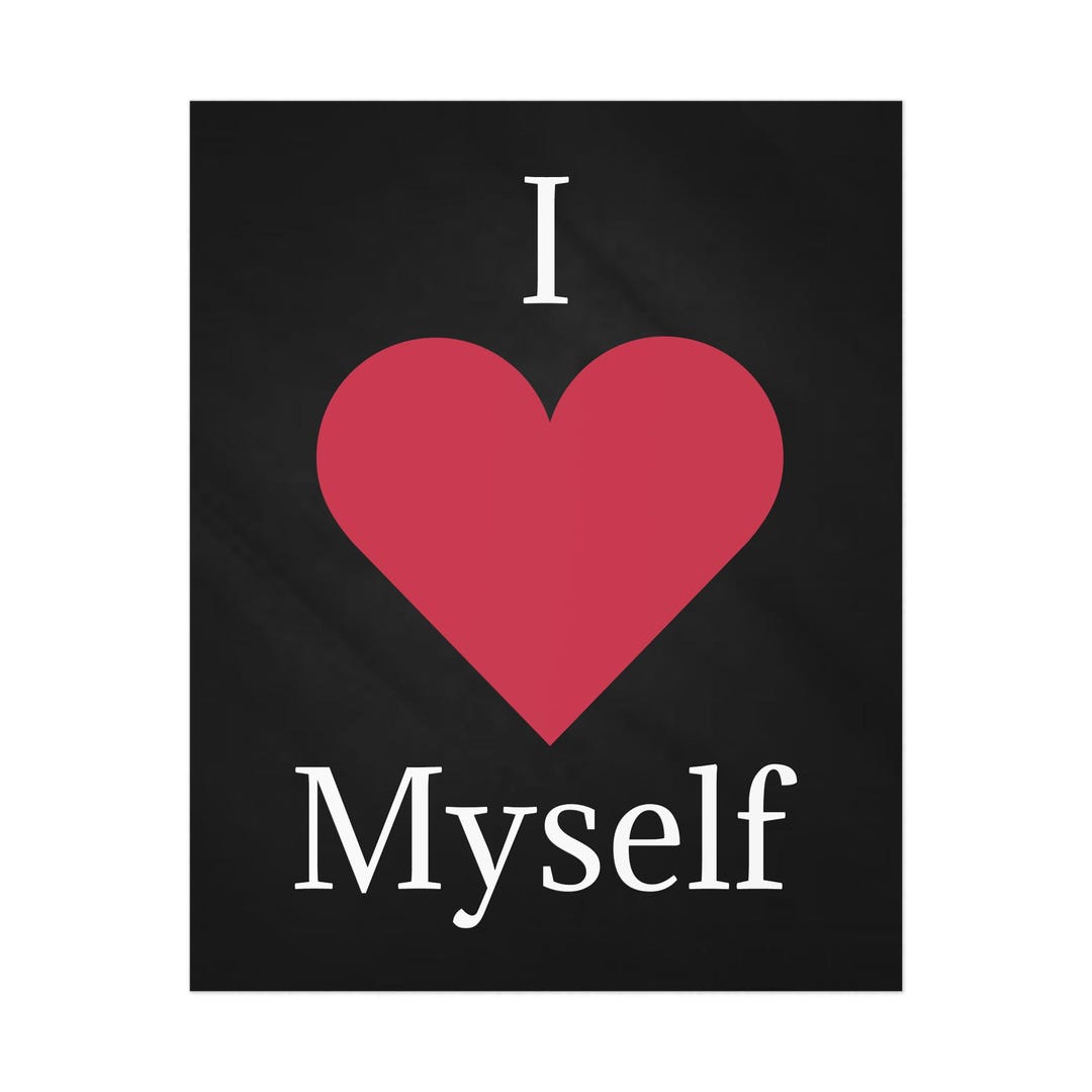 Cute I Love Myself Poster Room Decor - Etsy