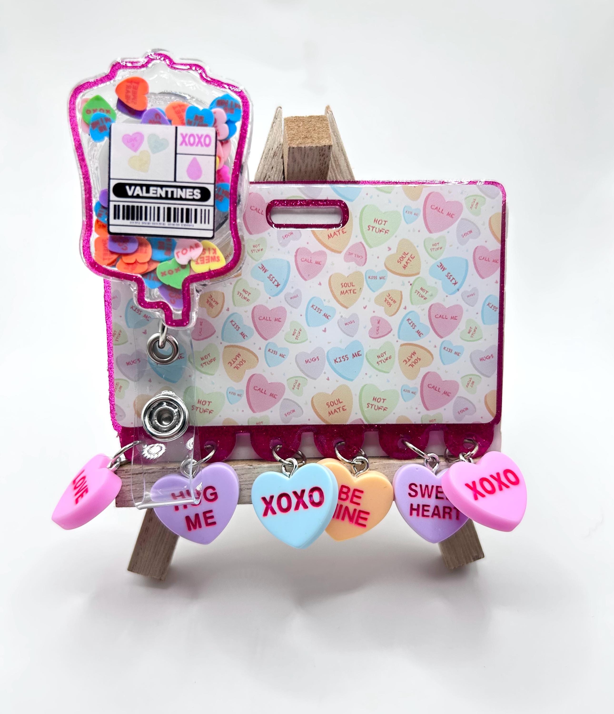 Sweetheart Valentines Badge Reel - Valentines Day Badge Reel - Shaker ...