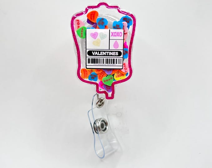 Sweetheart Valentines Badge Reel - Valentines Day Badge Reel - Shaker ...