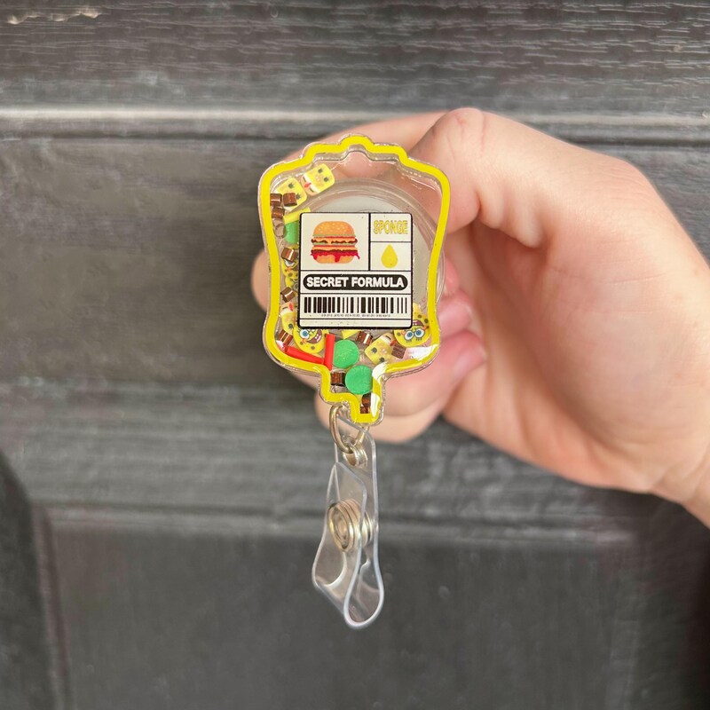 Spongebob Badge - Etsy
