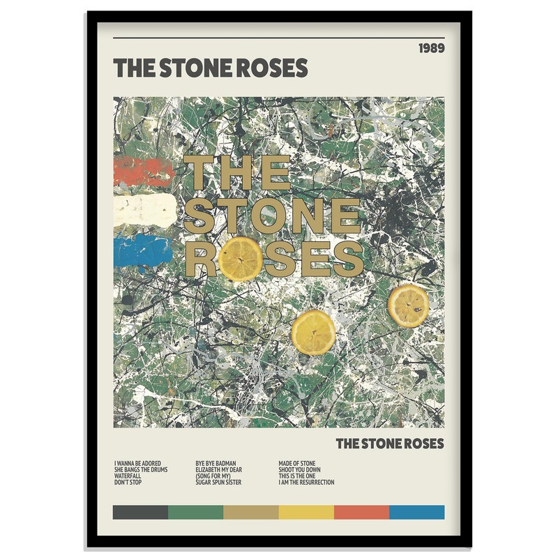 Stone Roses Poster Frame - Etsy UK