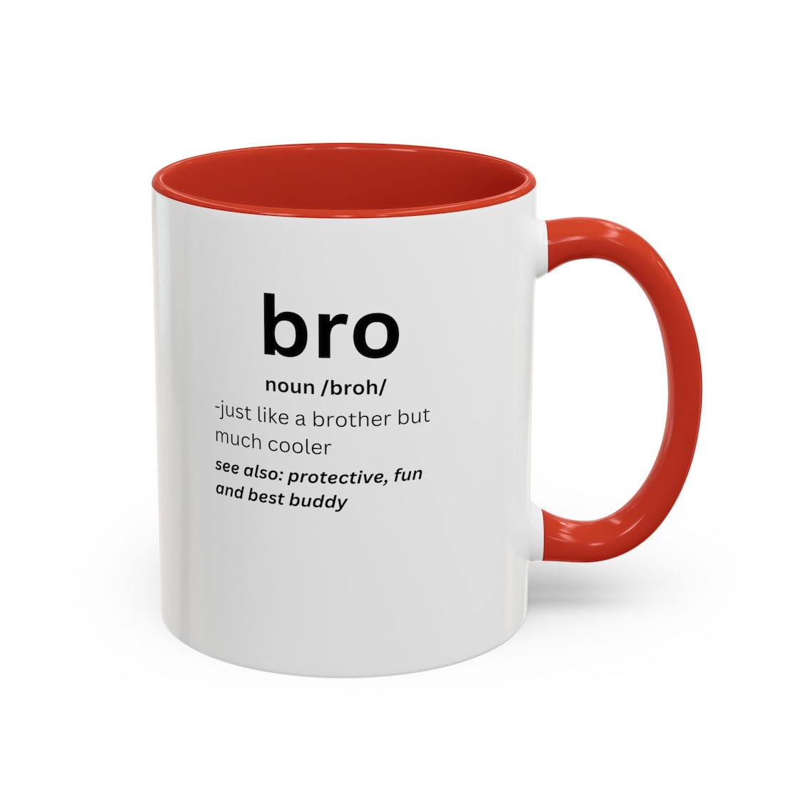 Brother Mug, Brother Fathers Day Gift, Brother Noun Coffee Mug, Brother ...