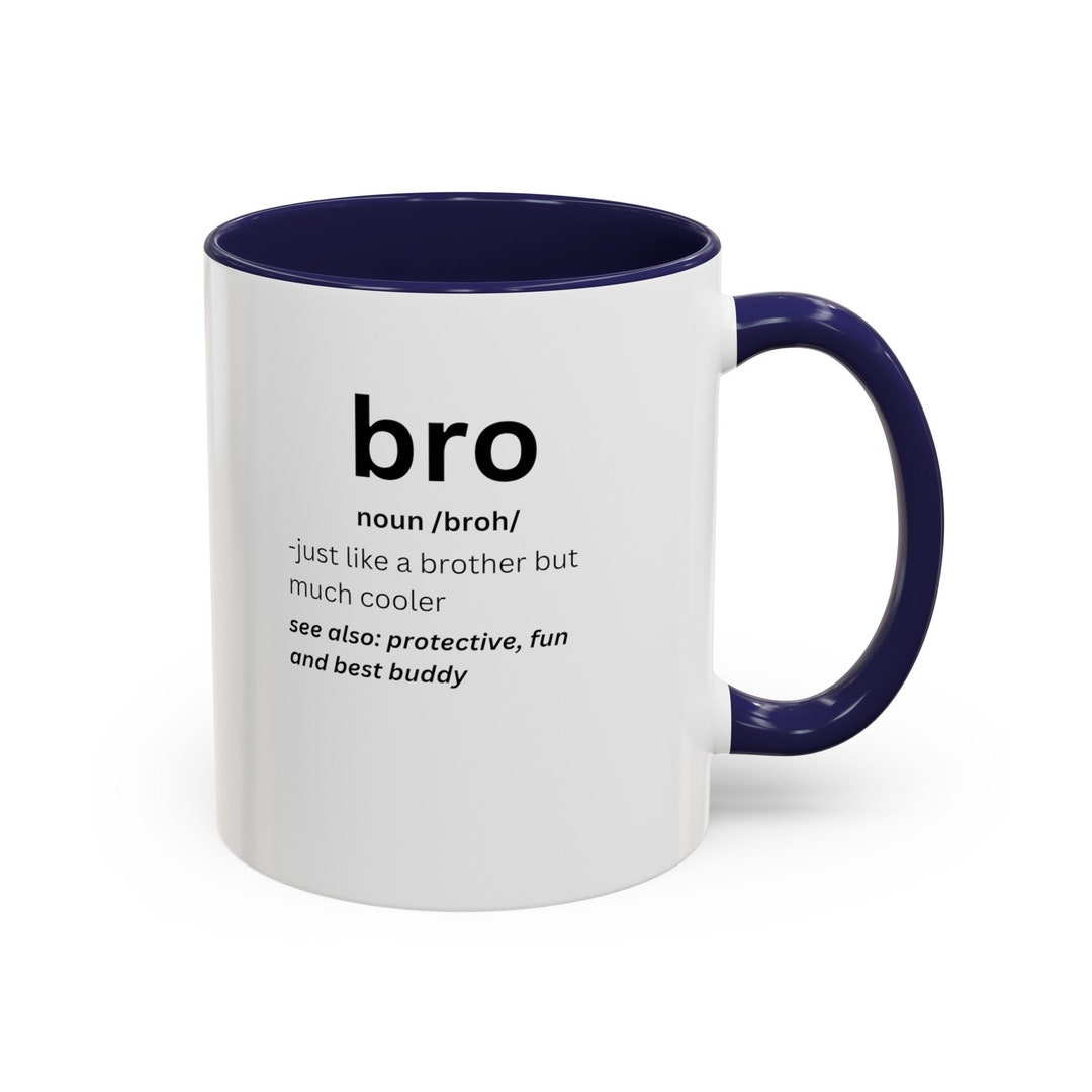 Brother Mug, Brother Fathers Day Gift, Brother Noun Coffee Mug, Brother ...