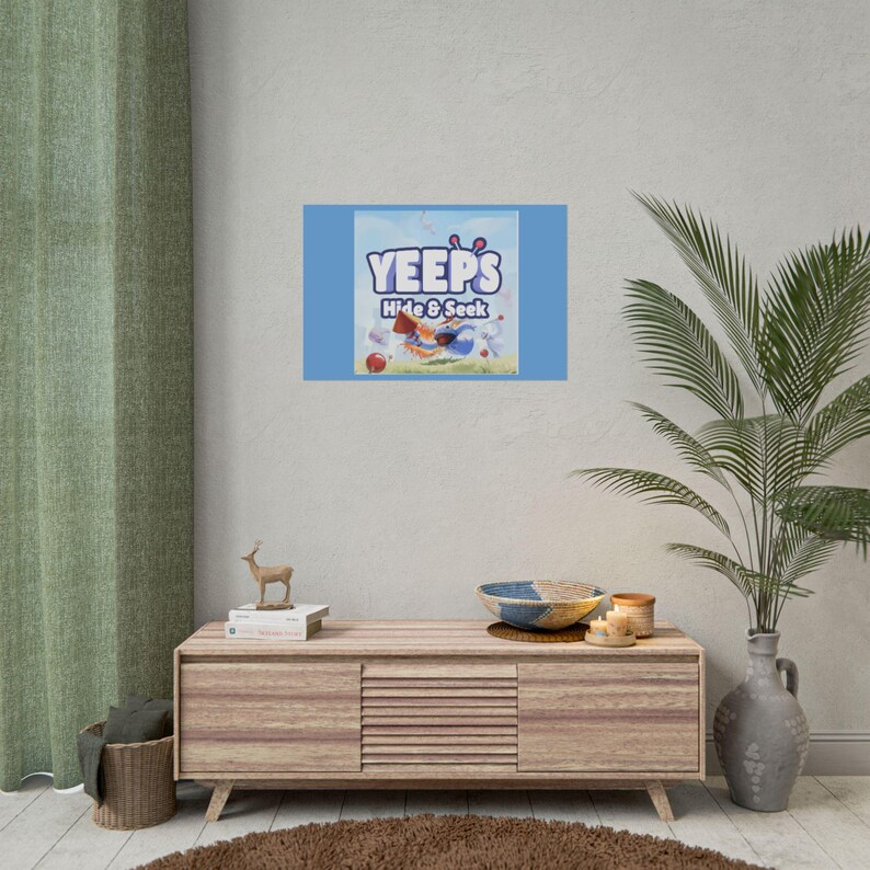 Yeeps Hide and Seek Rolled Poster 30”x20” - Etsy