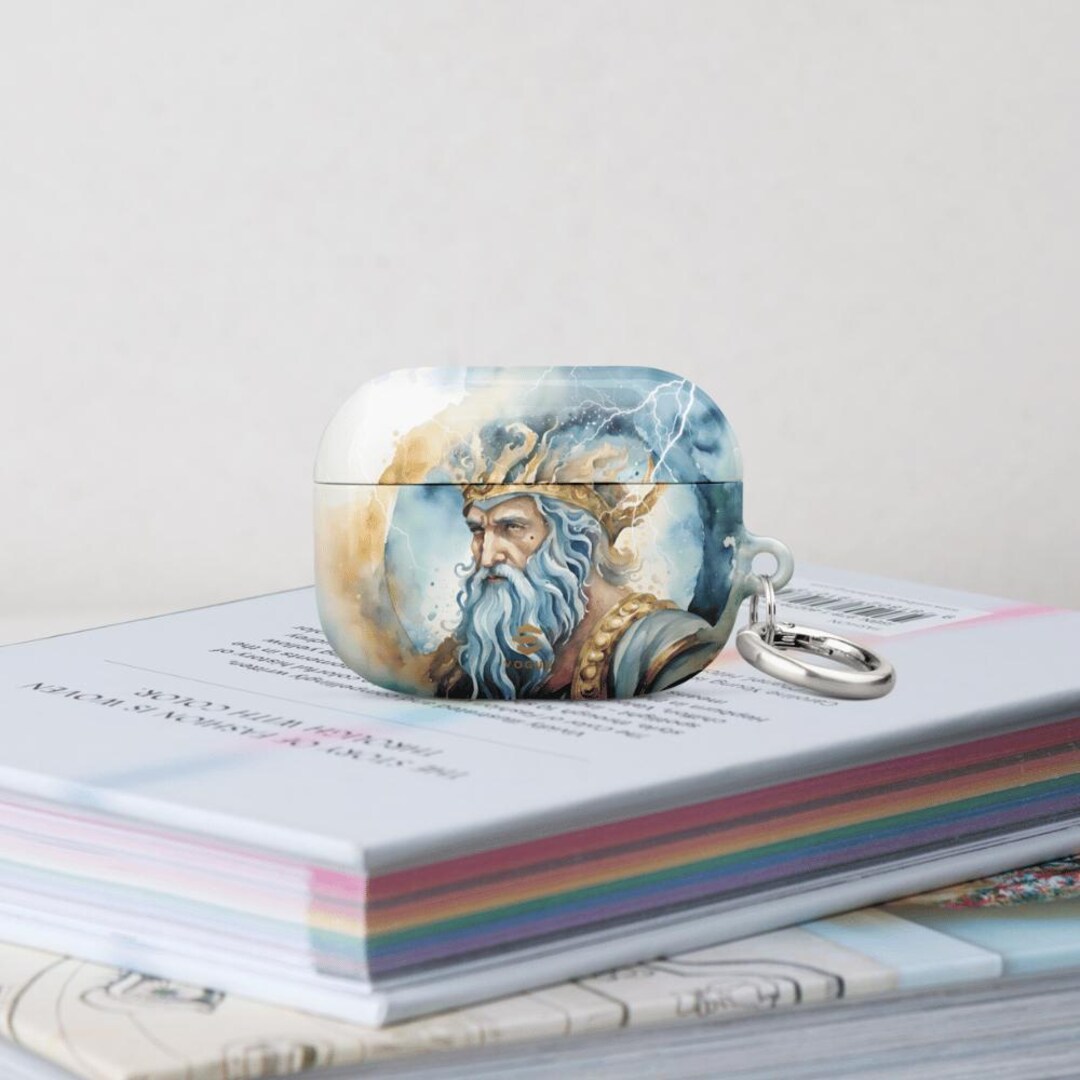 Zeus AirPod Case God of Thunder Mythological Gift Earbuds Cover ...