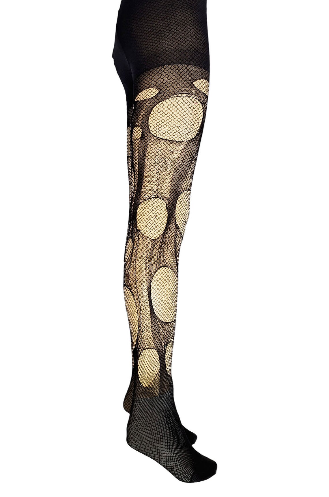 Rhinestone Fishnet Ripped Tights Fishnet Tights Glitter Tights - Etsy
