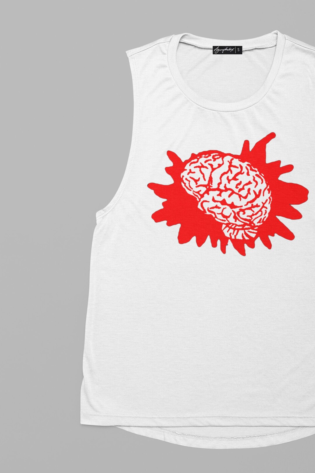 Human Brain Anatomy Print Goth Tank Top Brain Print Womens - Etsy