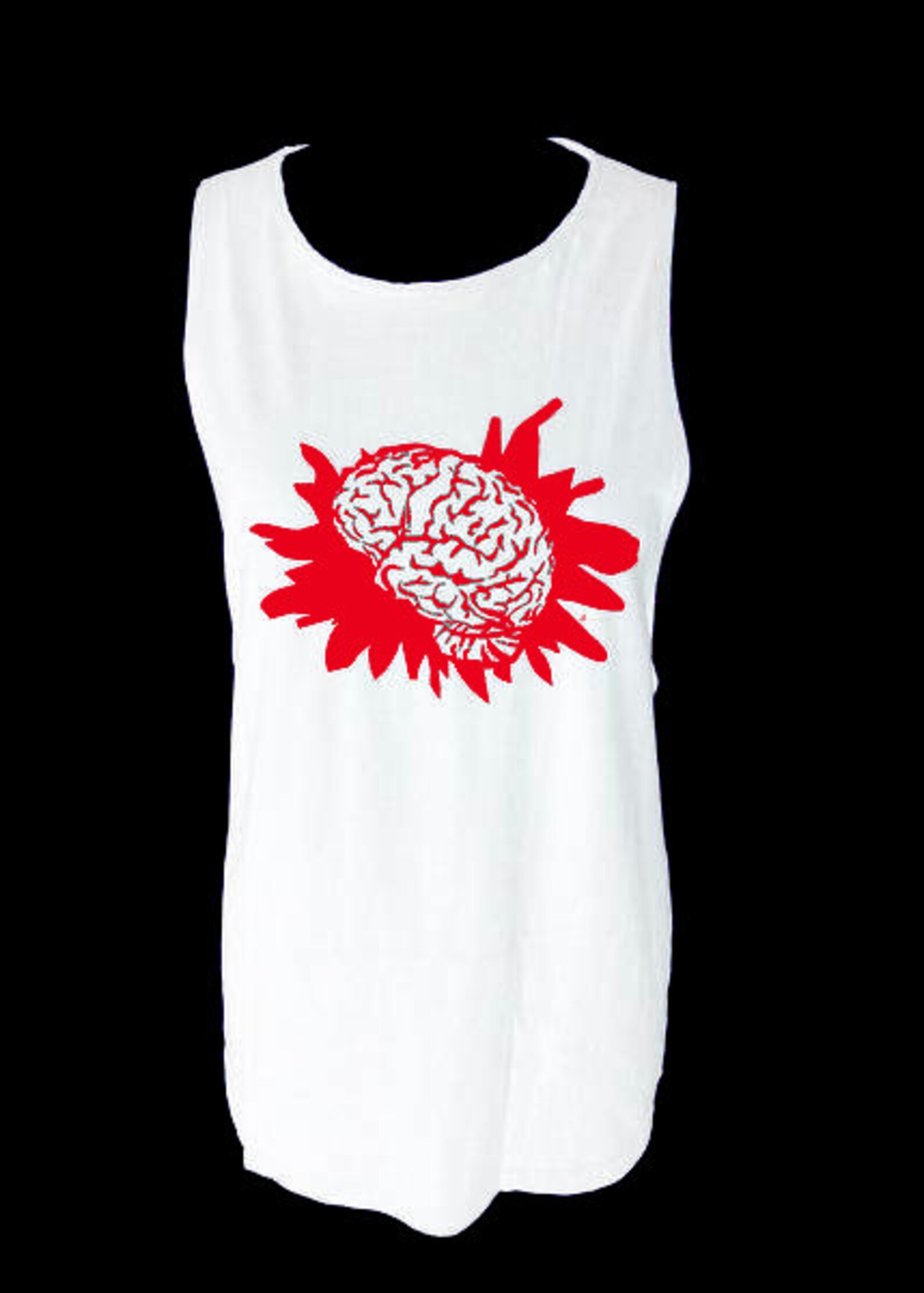 Human Brain Anatomy Print Goth Tank Top Brain Print Womens | Etsy