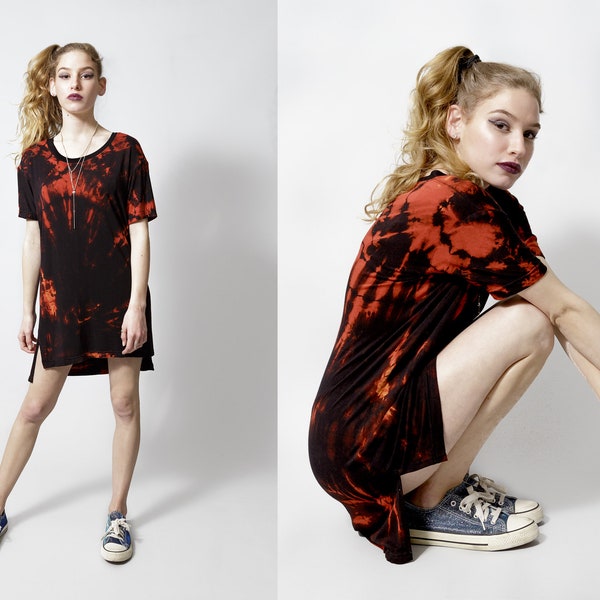 Acid Wash Dress - Etsy