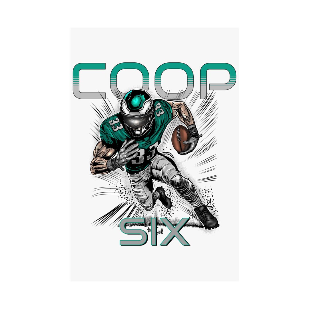 Coop Six - Philadelphia Eagles Pick-six Machine Illustrated Cooper ...