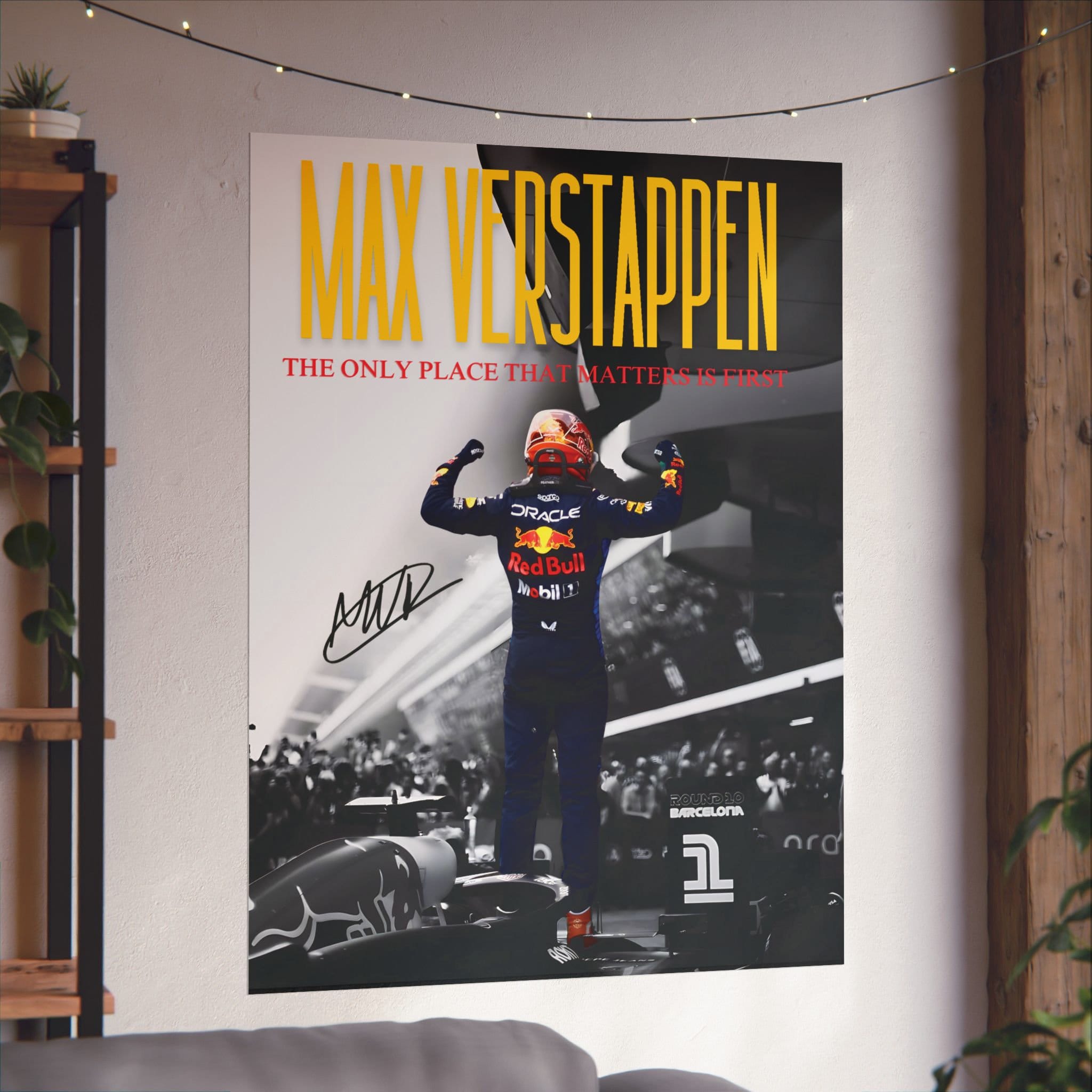 Max Verstappen Poster, F1 Red Bull Poster, Red Bull F1, Formula 1 ...