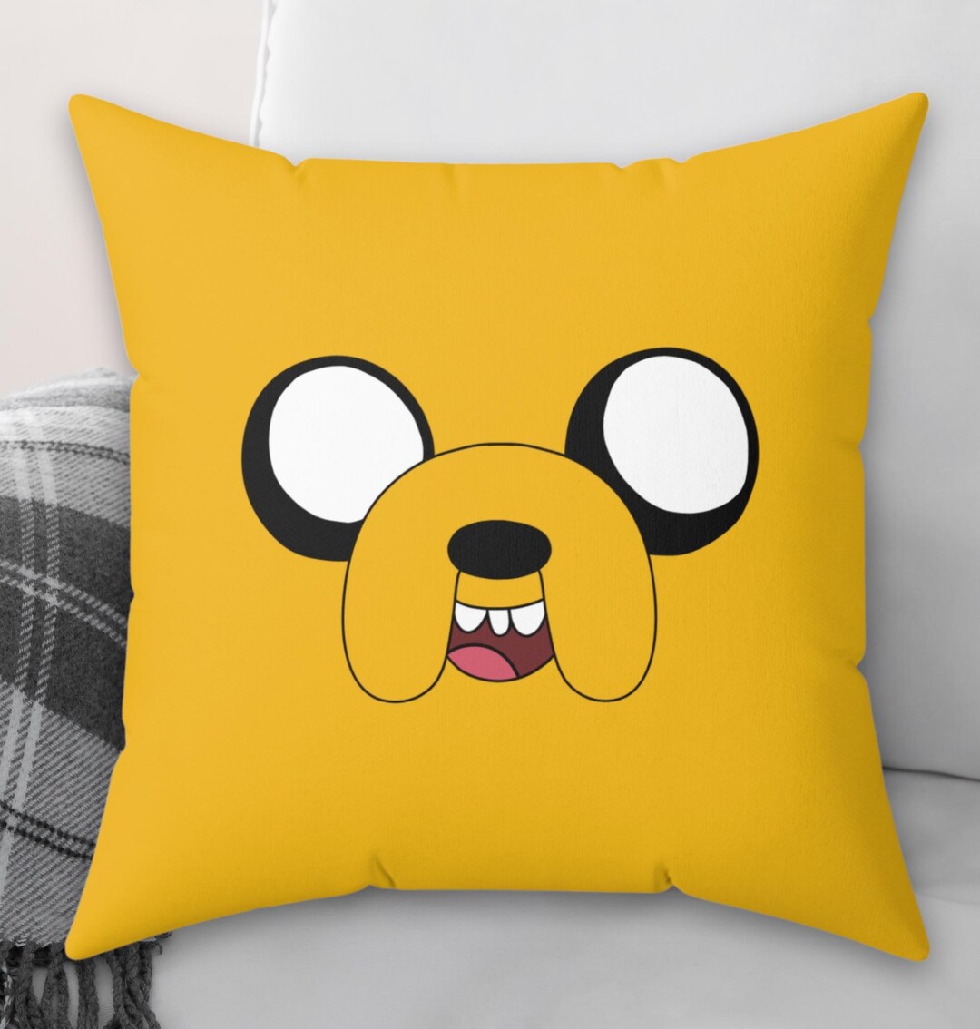 Jake the Dog Face Pillow Adventure Time Fan Gift - Etsy
