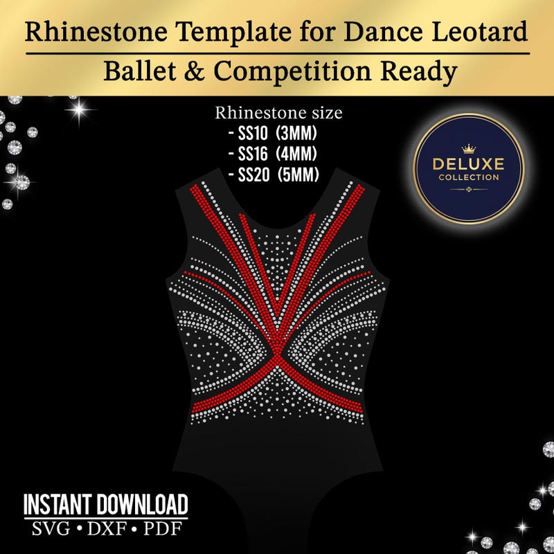 Rhinestone for Leotard - Etsy