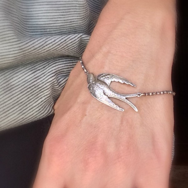Bird Bracelet - Etsy
