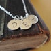 Personalized Letter Necklace Custom STERLING SILVER - Etsy