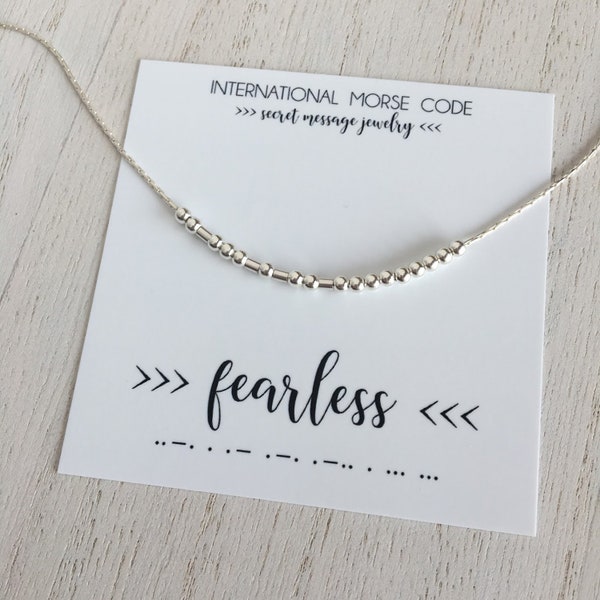 Fearless Necklace - Etsy