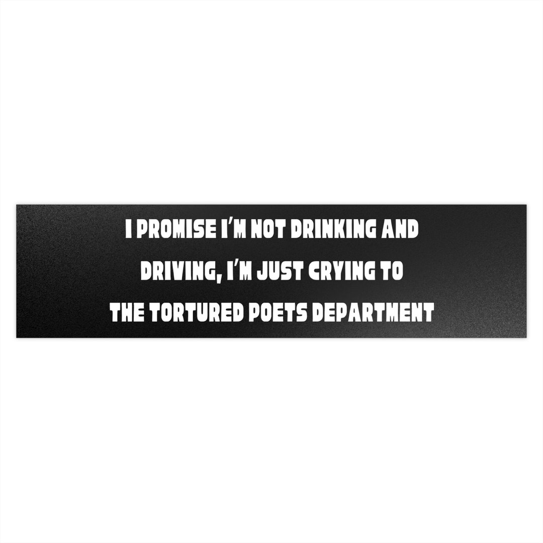 The Tortured Poets Department Bumper Sticker - Etsy